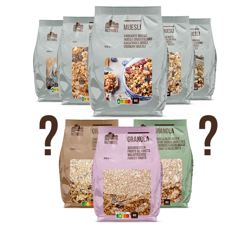 Nutribel | Granola vs. muesli