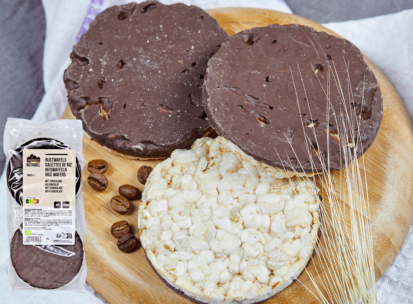 Nutribel | Nouveau délice ! Gallettes de riz au chocolat