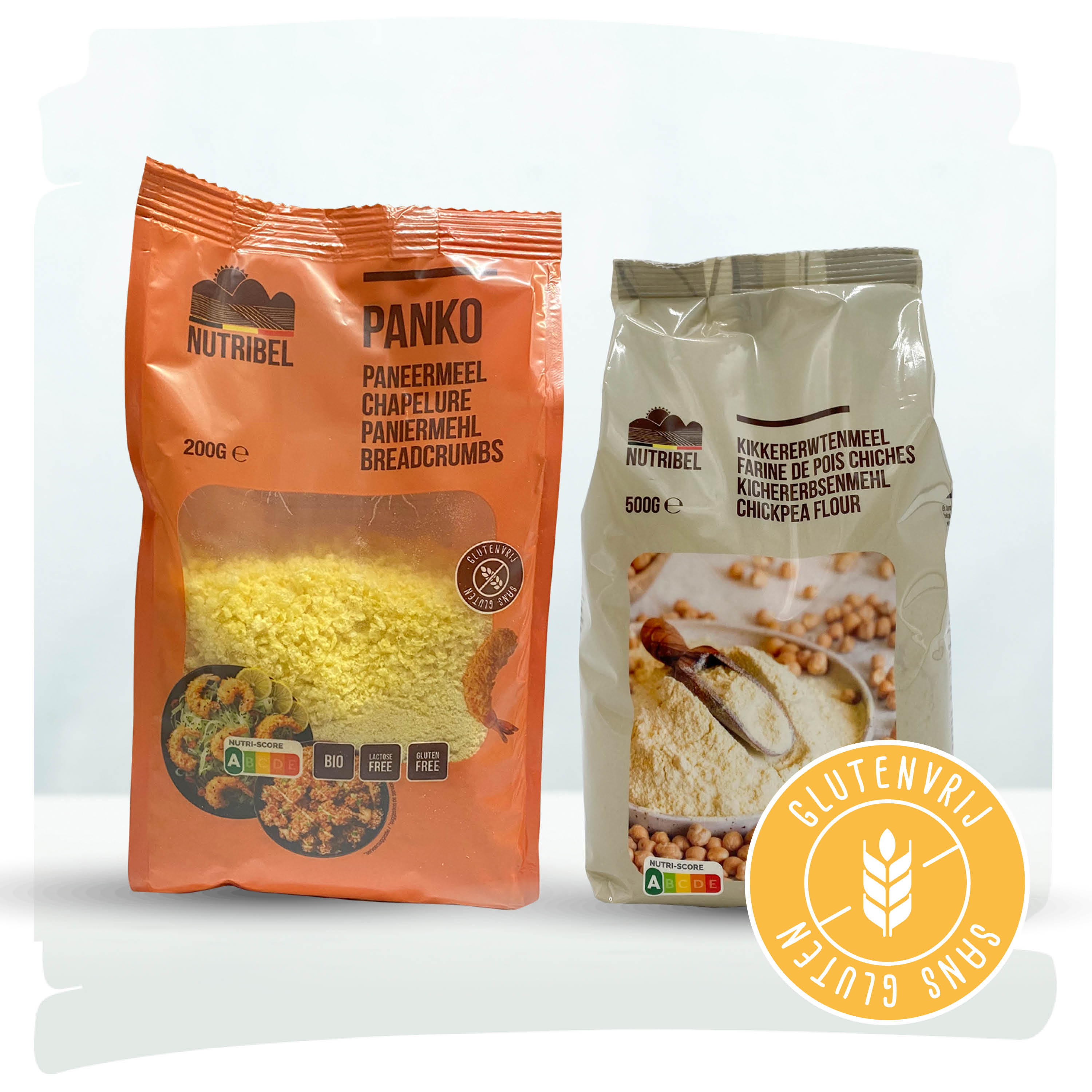 Nutribel | Nieuw: Biologisch panko paneermeel & kikkererwtenmeel